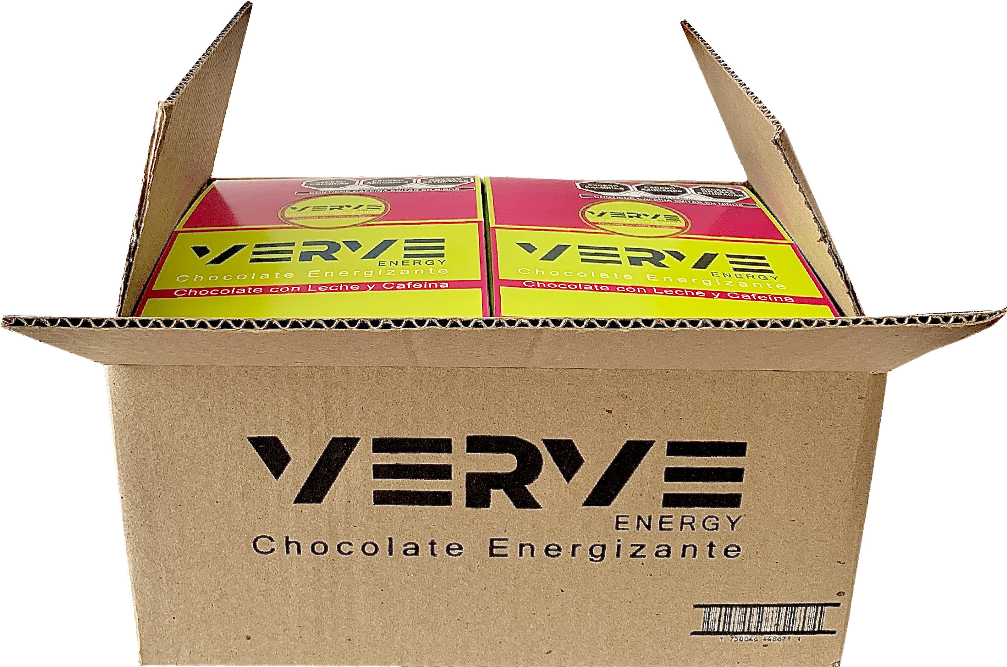 VERVE Energy: Chocolate con Leche y Cafeína (120 Piezas) – VERVE ENERGY